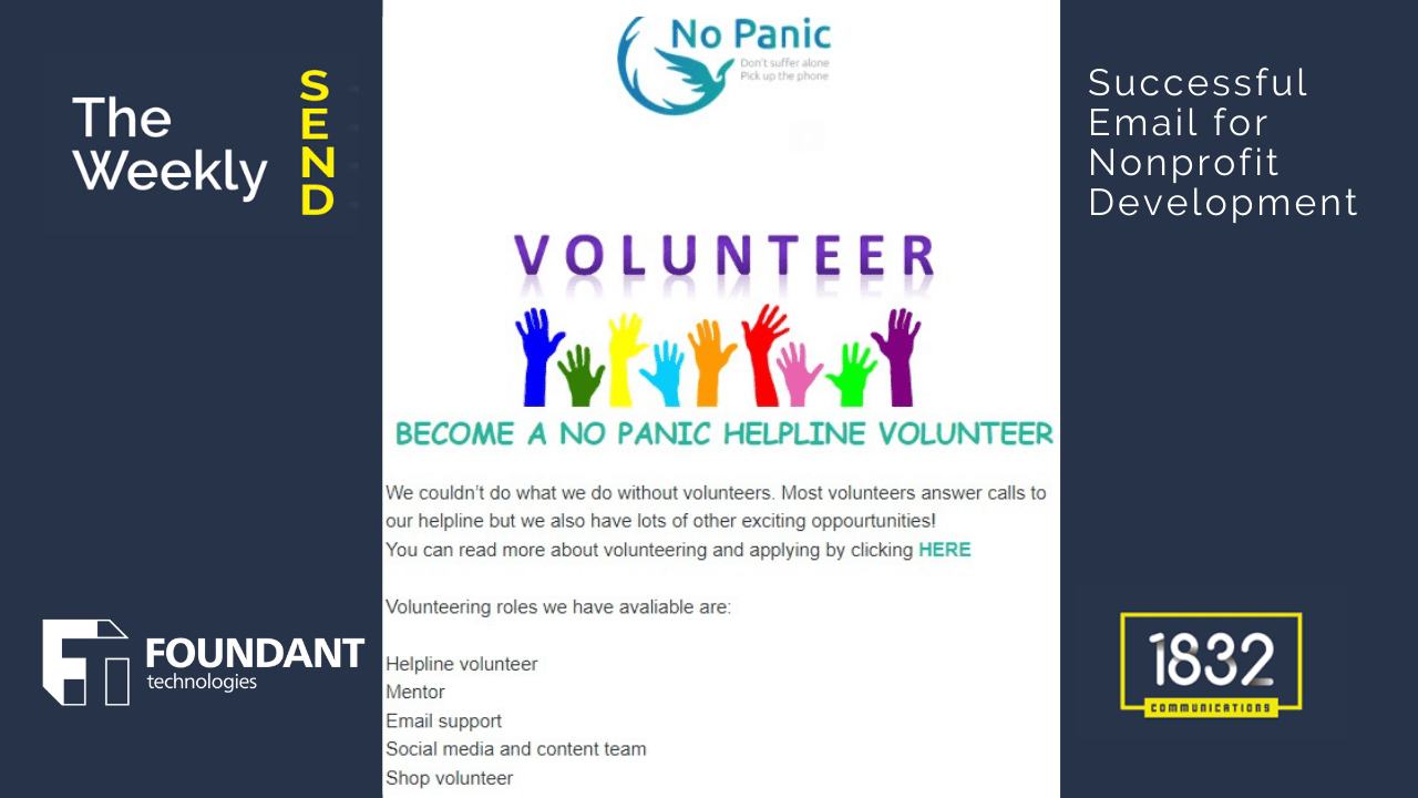 Use Email To Recruit Volunteers - 1832communications.com